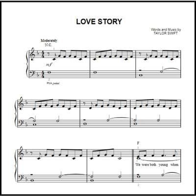 Easy Piano Music from Taylor Swift's Eras Tour